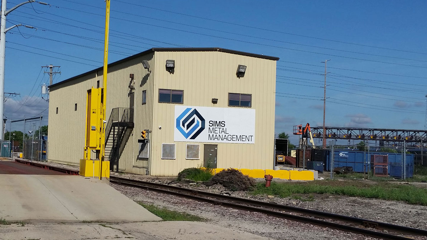 Scrap Metal Yard - Sims Metal - Chicago, Illinois (Smith Park ...